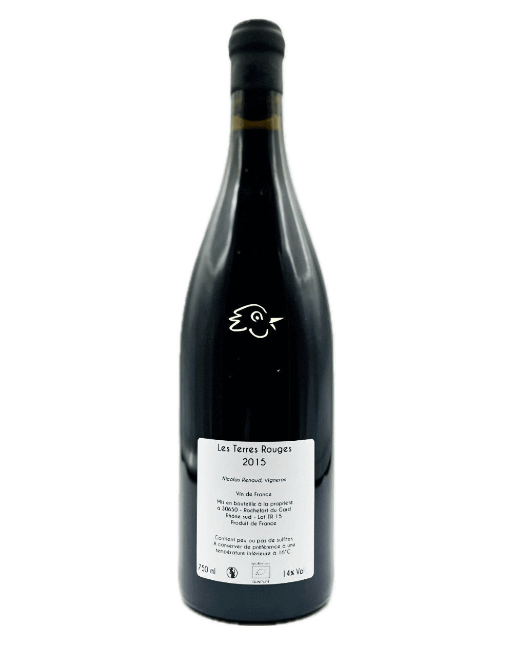 Clos des Grillons, Nicolas Renaud - Terres Rouges 2015 - Avintures